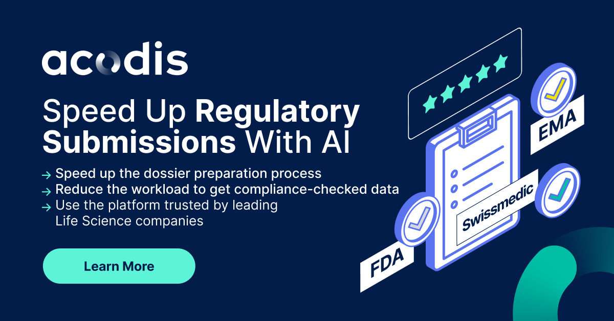 Regulatory Submission Excellence With AI
